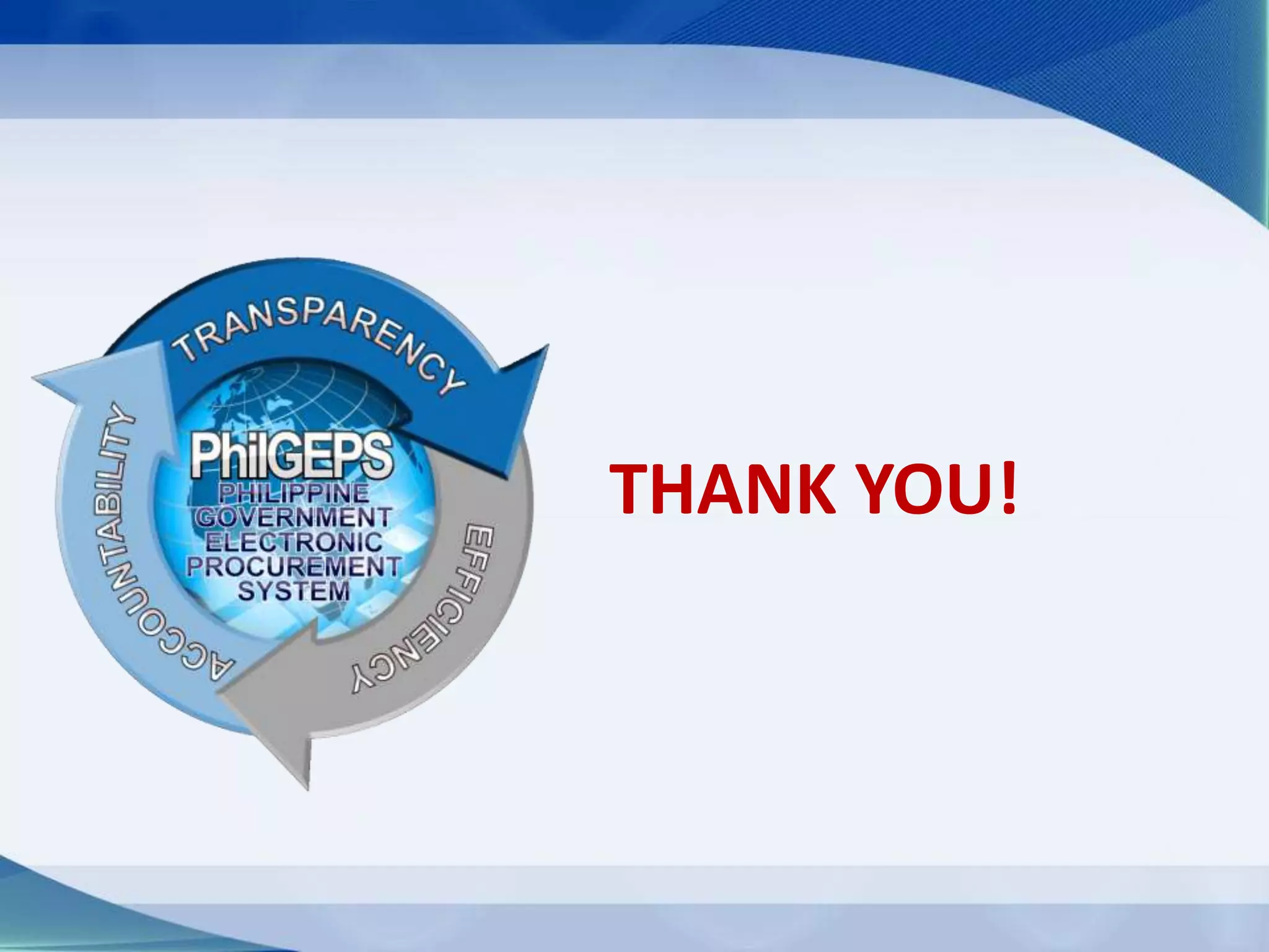 Philgeps Presentatation | PPTX