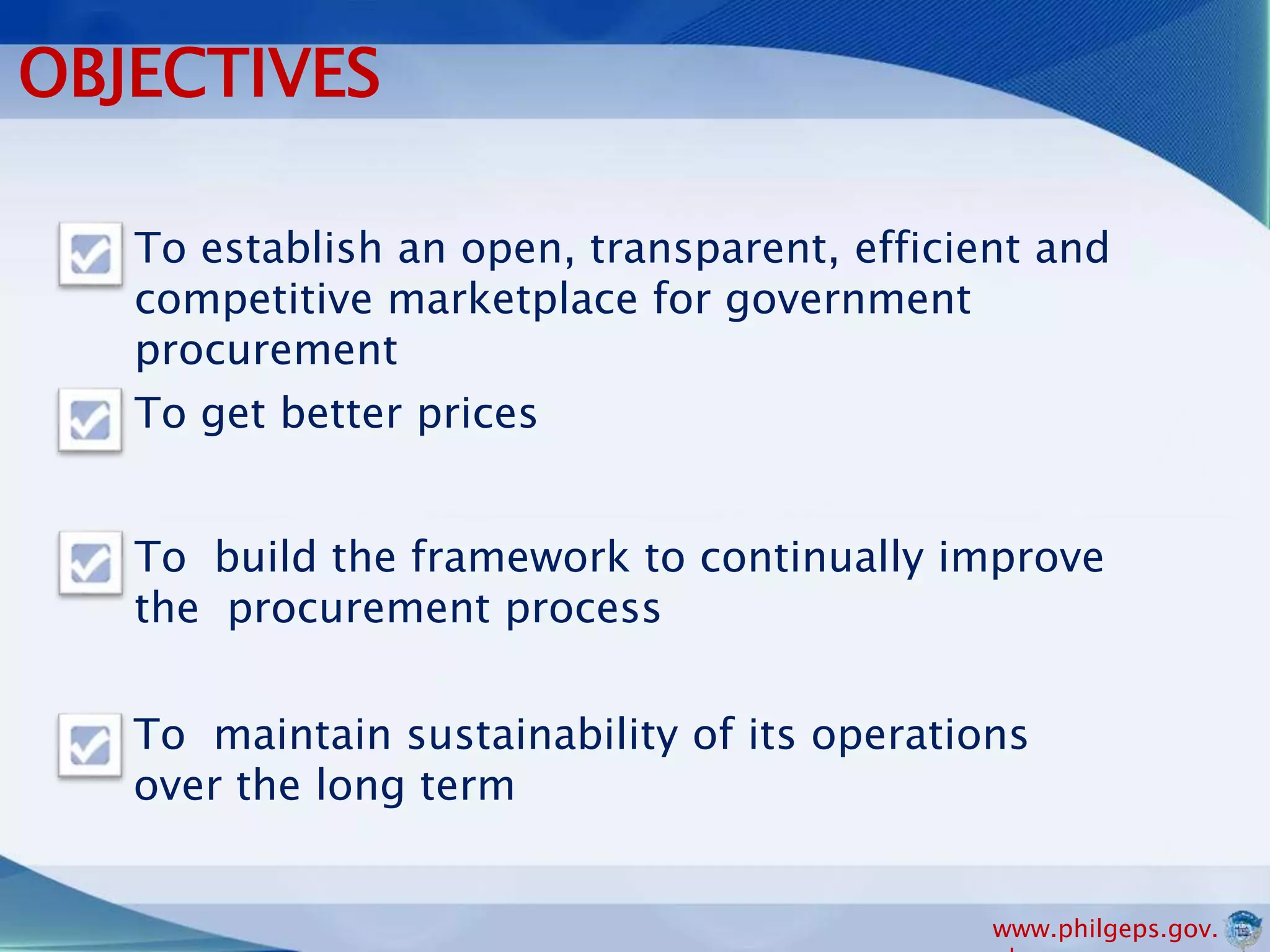 Philgeps Presentatation | PPTX