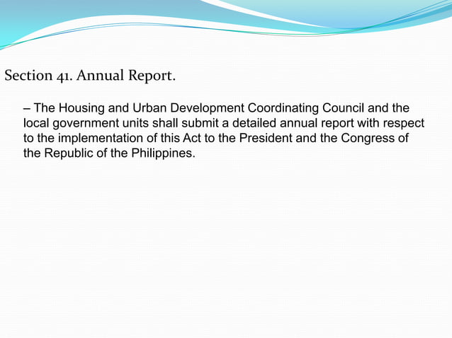 RA No. 7279(Geronimo) | PPTX | Government Support and Welfare ...