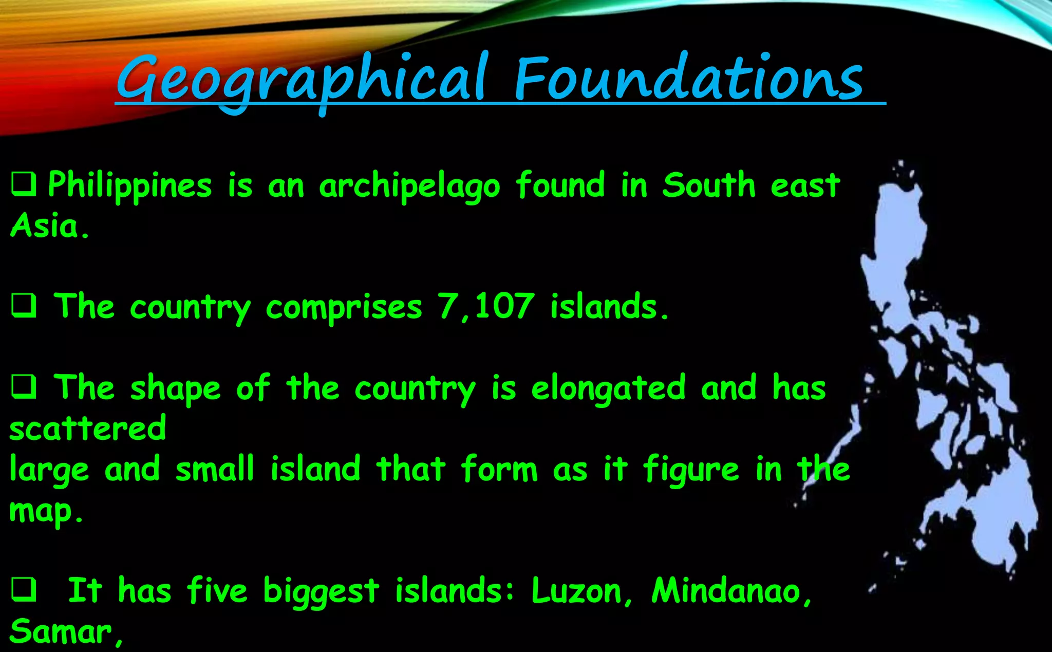 The Philippines (Archipelago and it's people) | PPTX