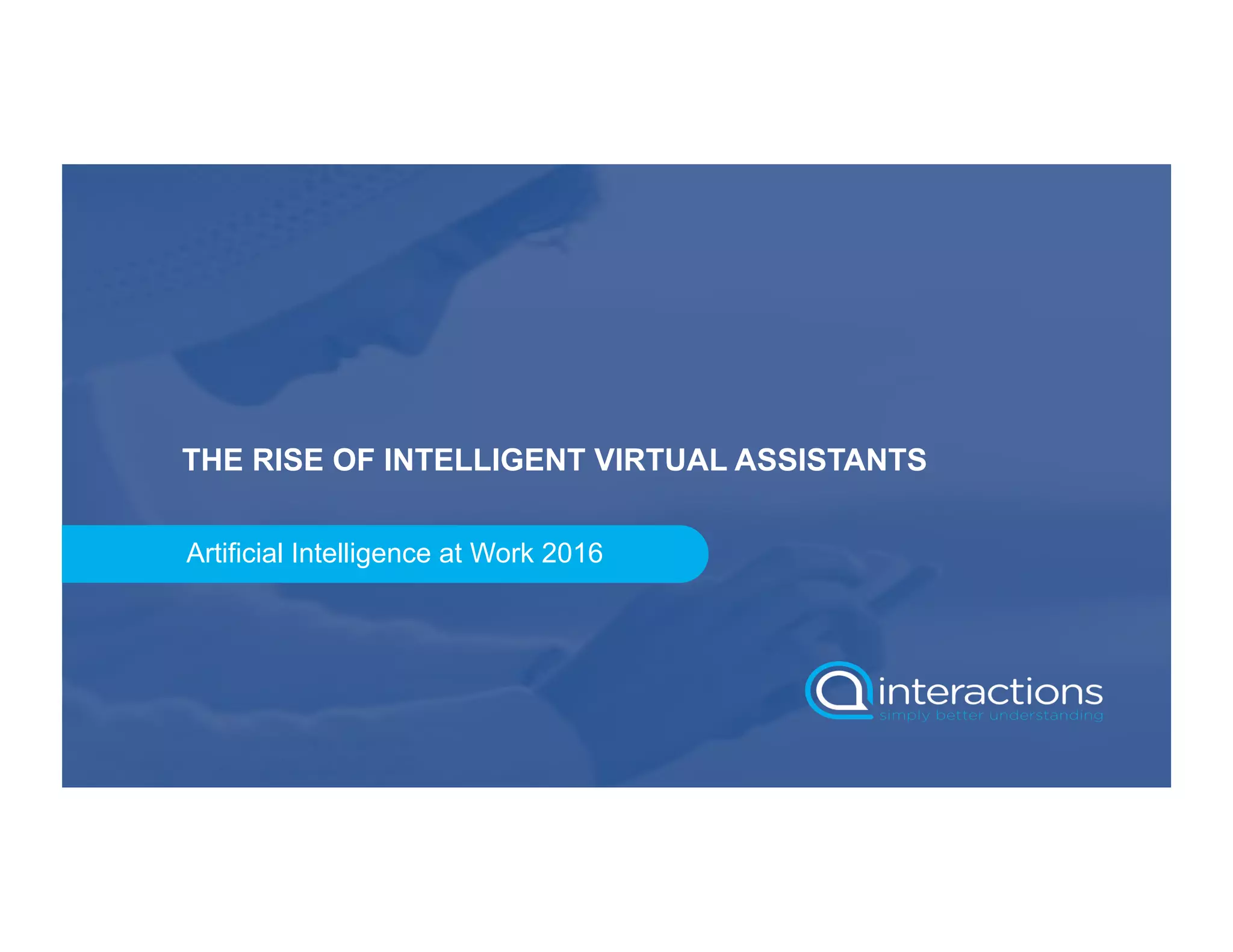 Assist Workshop 2016 - Phil Gray - Interactions | PPT