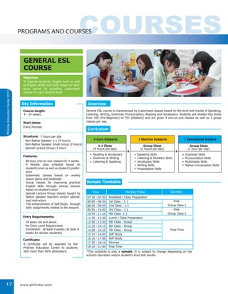 Philinter brochure with adjustment layout | PDF