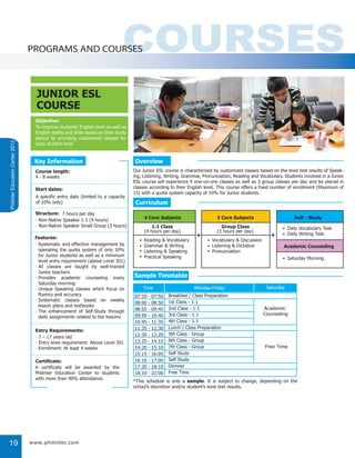 Philinter brochure with adjustment layout | PDF