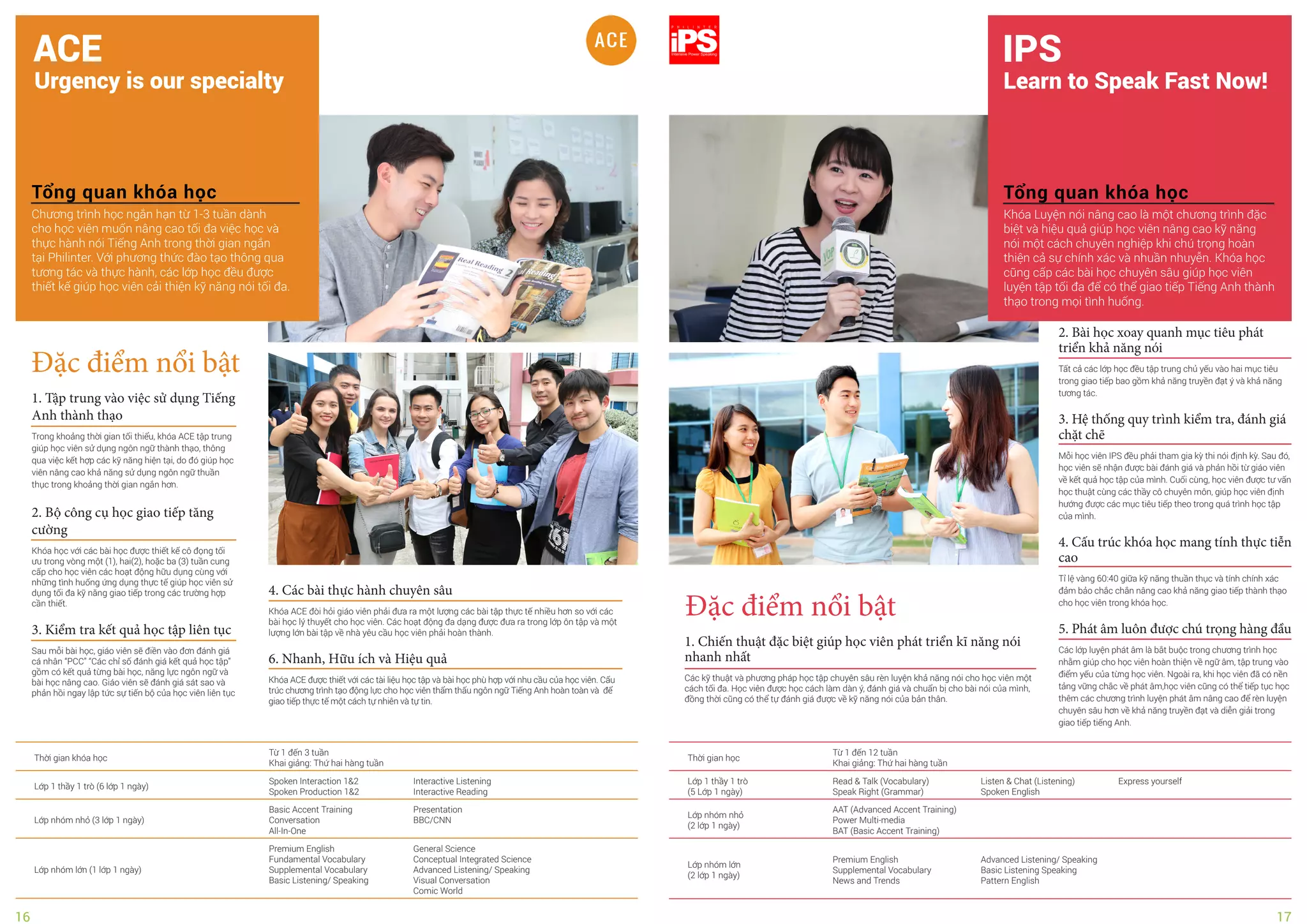 Trường Anh ngữ Philinter, Philippines - Vietnamese brochure 2018 | PDF