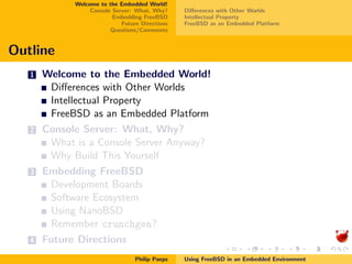 Embedding FreeBSD: for large and small beds | PDF