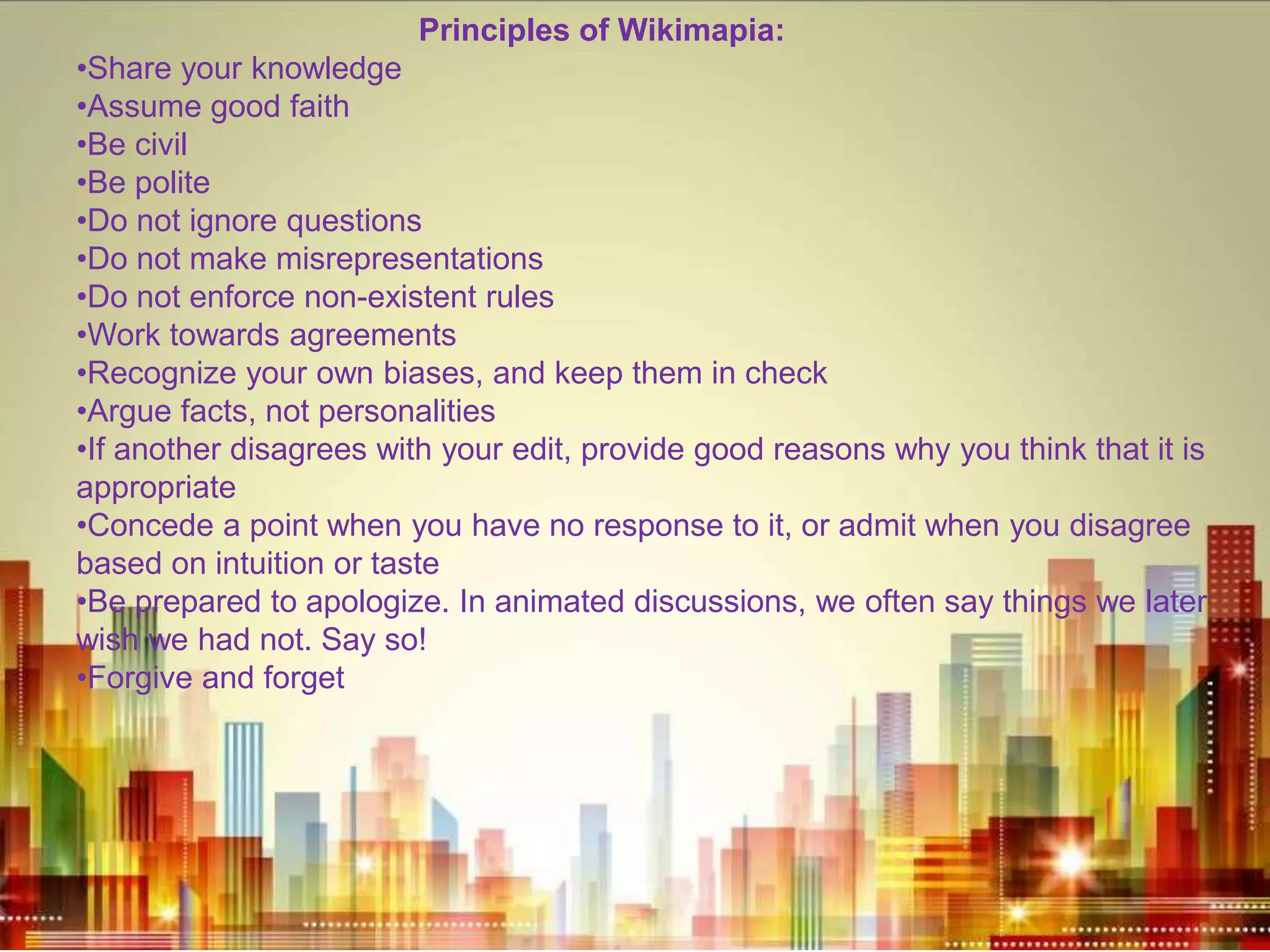 google map and wikimapia | PPTX