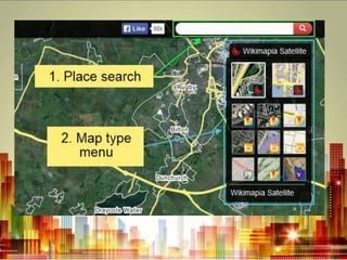 google map and wikimapia | PPTX
