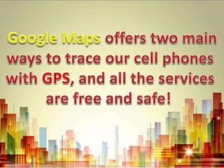 google map and wikimapia | PPTX