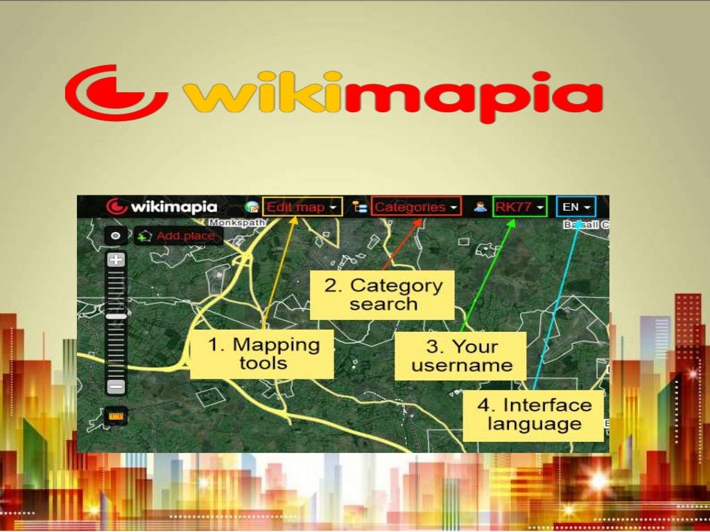 google map and wikimapia
