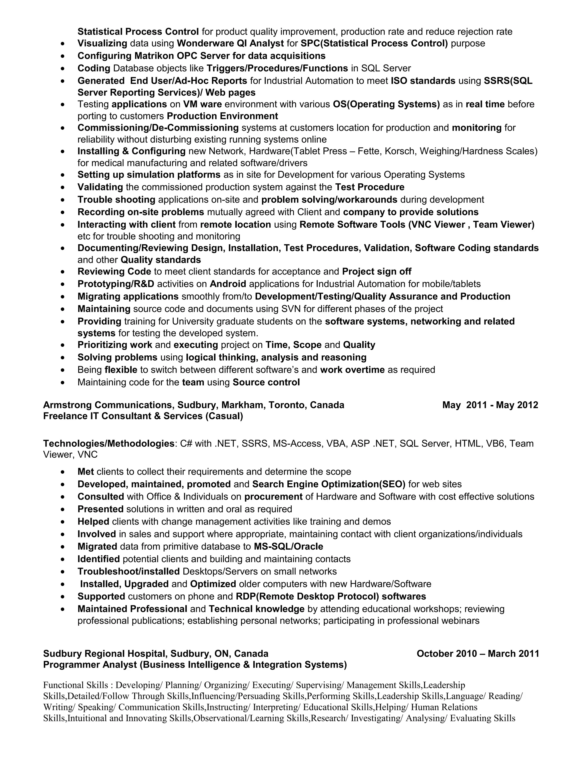 Philip armstrong program_manager | DOC | Computer Software and Applications | Computing