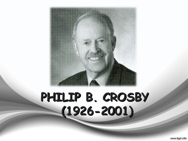 Philip b crosby