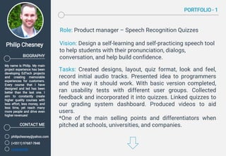 Project Portfolio | PPT