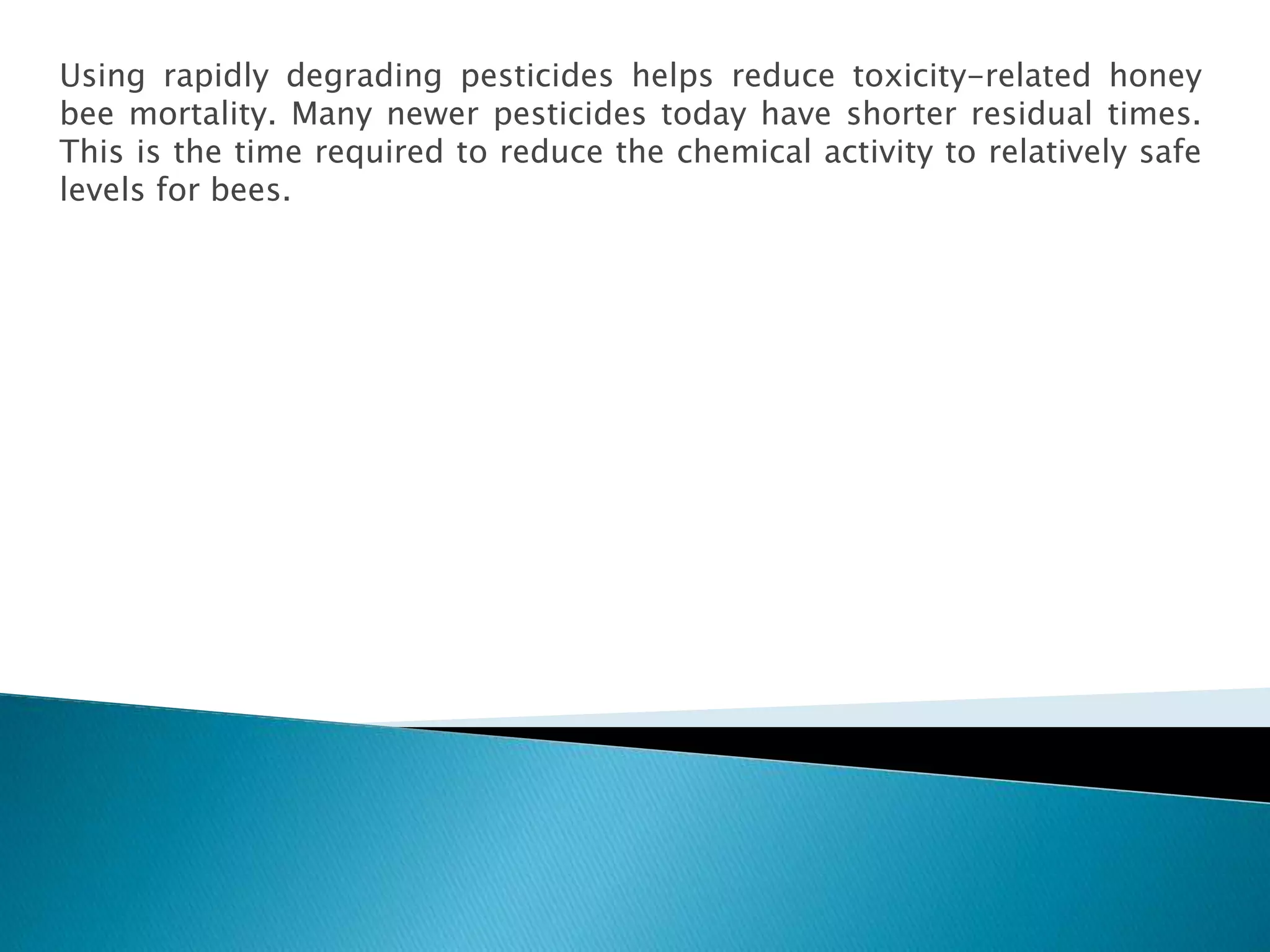 Dealing with Toxicity Challenges in Beekeeping | PPTX