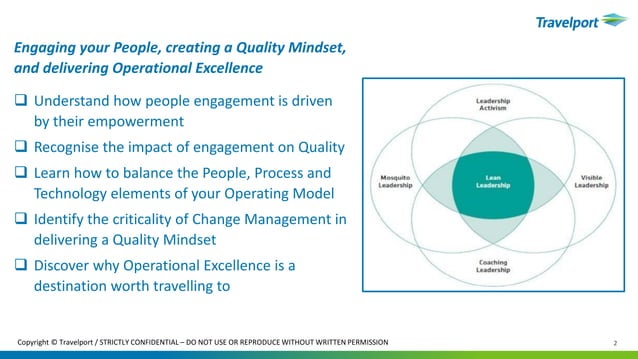 Engaging your People, creating a Quality Mindset, and delivering ...