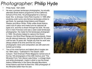 Philip Hyde | PPT
