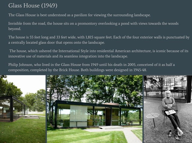 PHILIP JOHNSON.pdf pres3entation for the | PPT