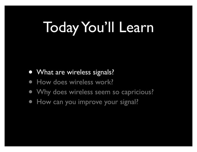 The Wonders of Wireless: Phil Levis | PPT