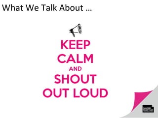 Philippa Cochrane: What we talk about when we talk about reading | PPT