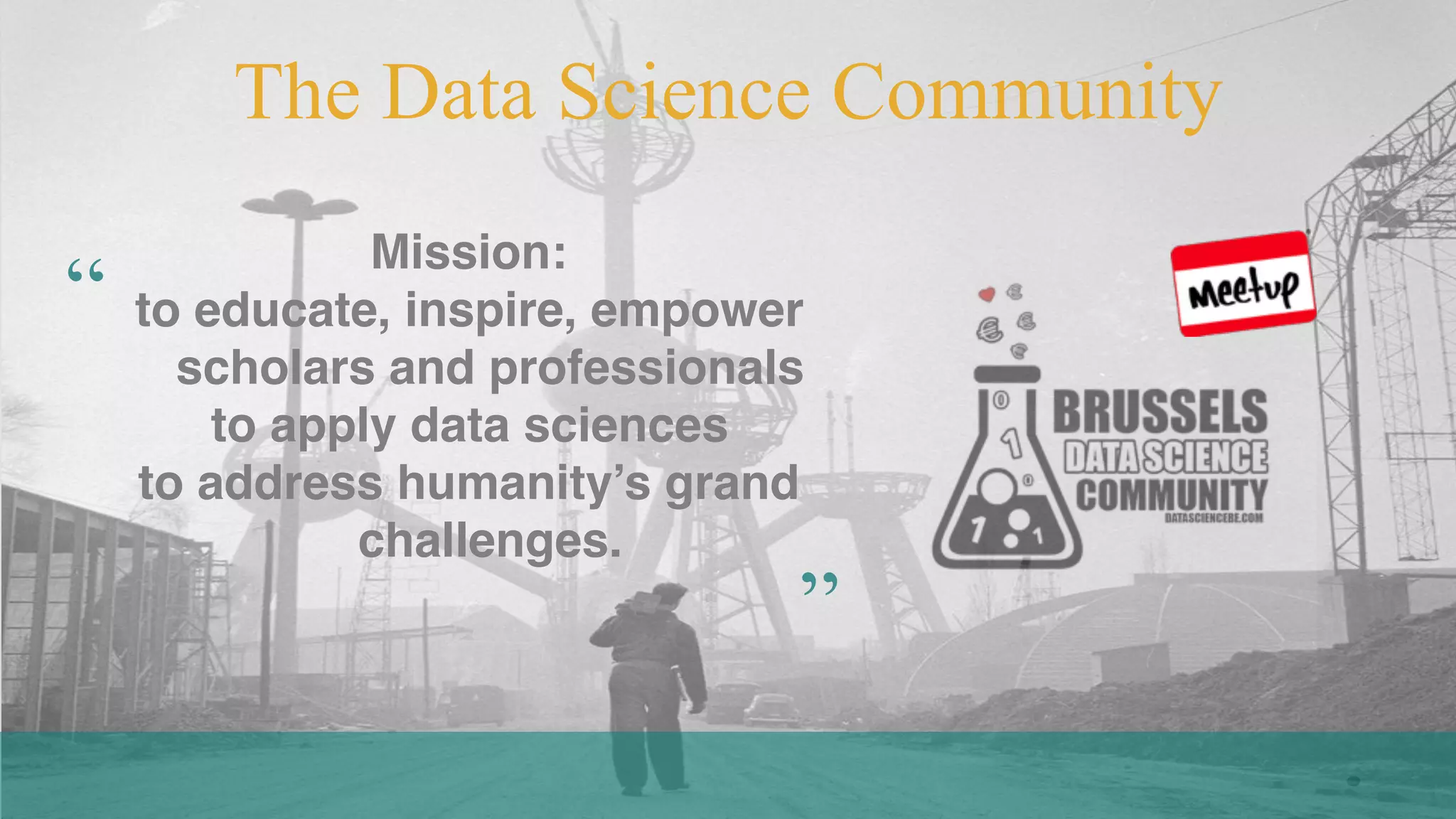 Data Science Hub & the Data Science Community - Philippe Van Impe | PPT
