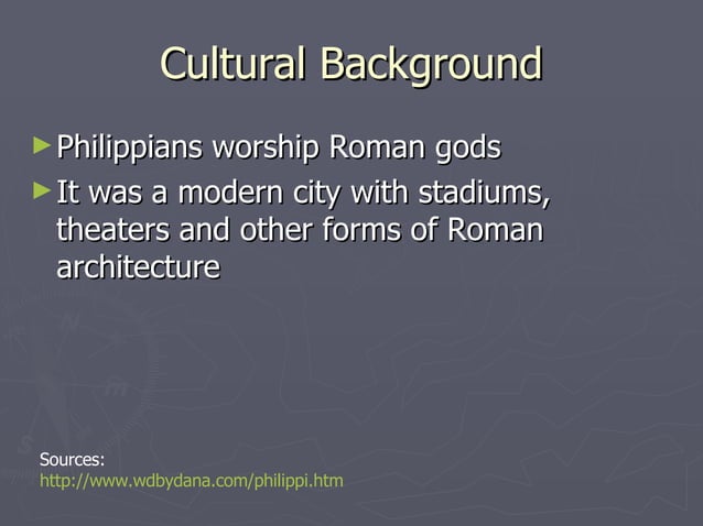 Philippians Book Background | PPT