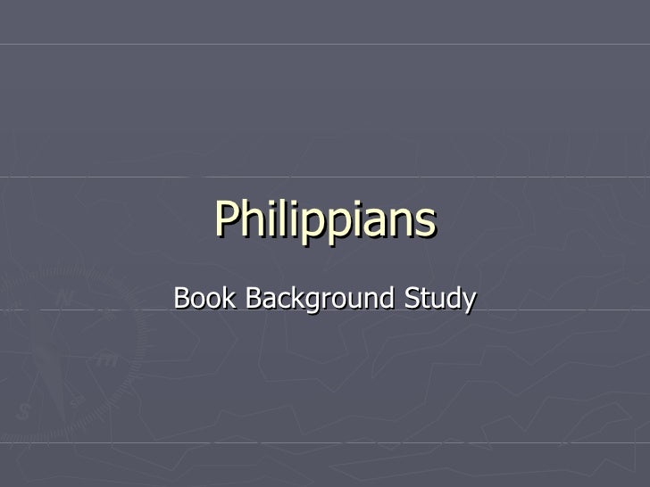 Philippians Book Background