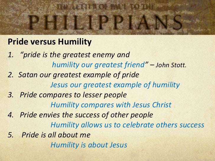 Philippians - Joy in Humility - part 4