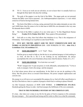 Philippians 1 13 Outline 1 31 10 | PDF