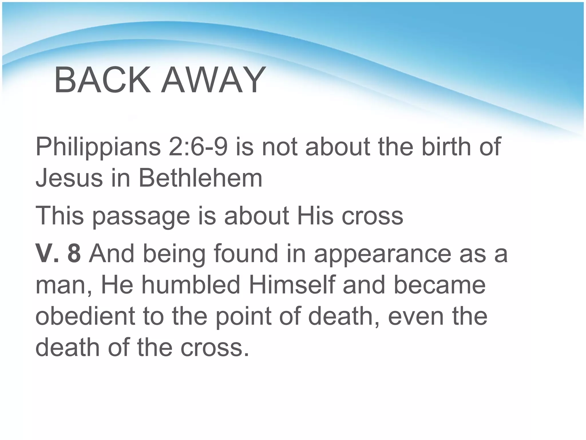 Philippians 2 | PPT | Christianity | Religion & Spirituality