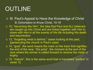 Philippians chapter 3 | PPTX