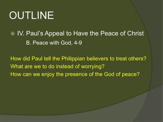 Philippians chapter 4 | PPTX