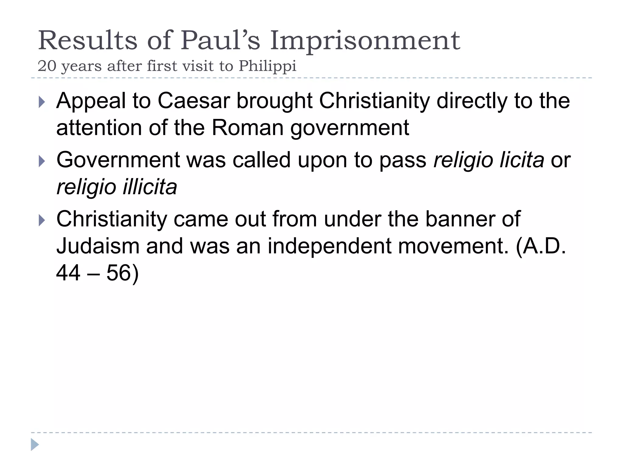 Philippi introduction | PPTX