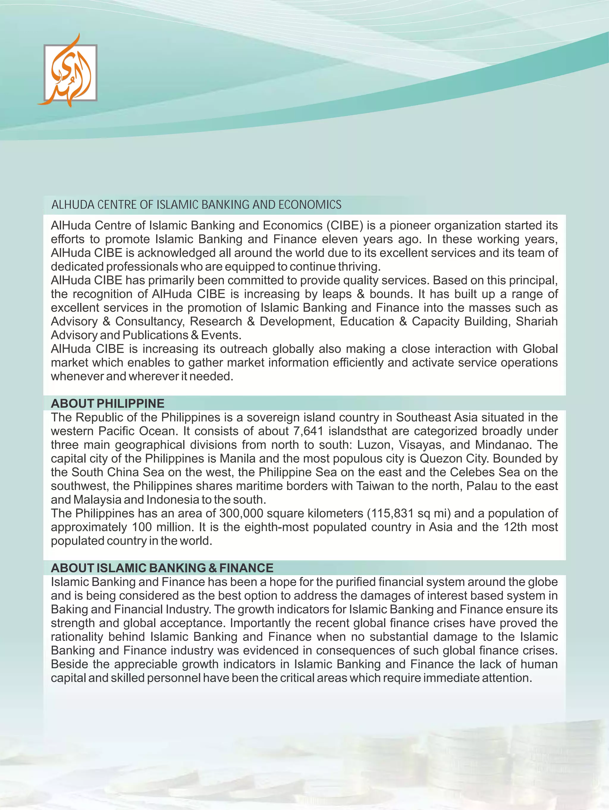 Two days specialized training workshop on Islamic Banking, Finance and Islamic Microfinance ...