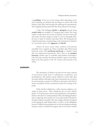 Philippine bamboo-instruments | PDF
