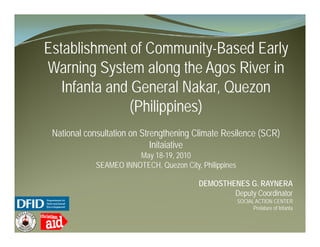Philippines - community-based early warning | PDF