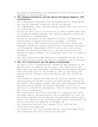 Philippine constituti on | DOCX