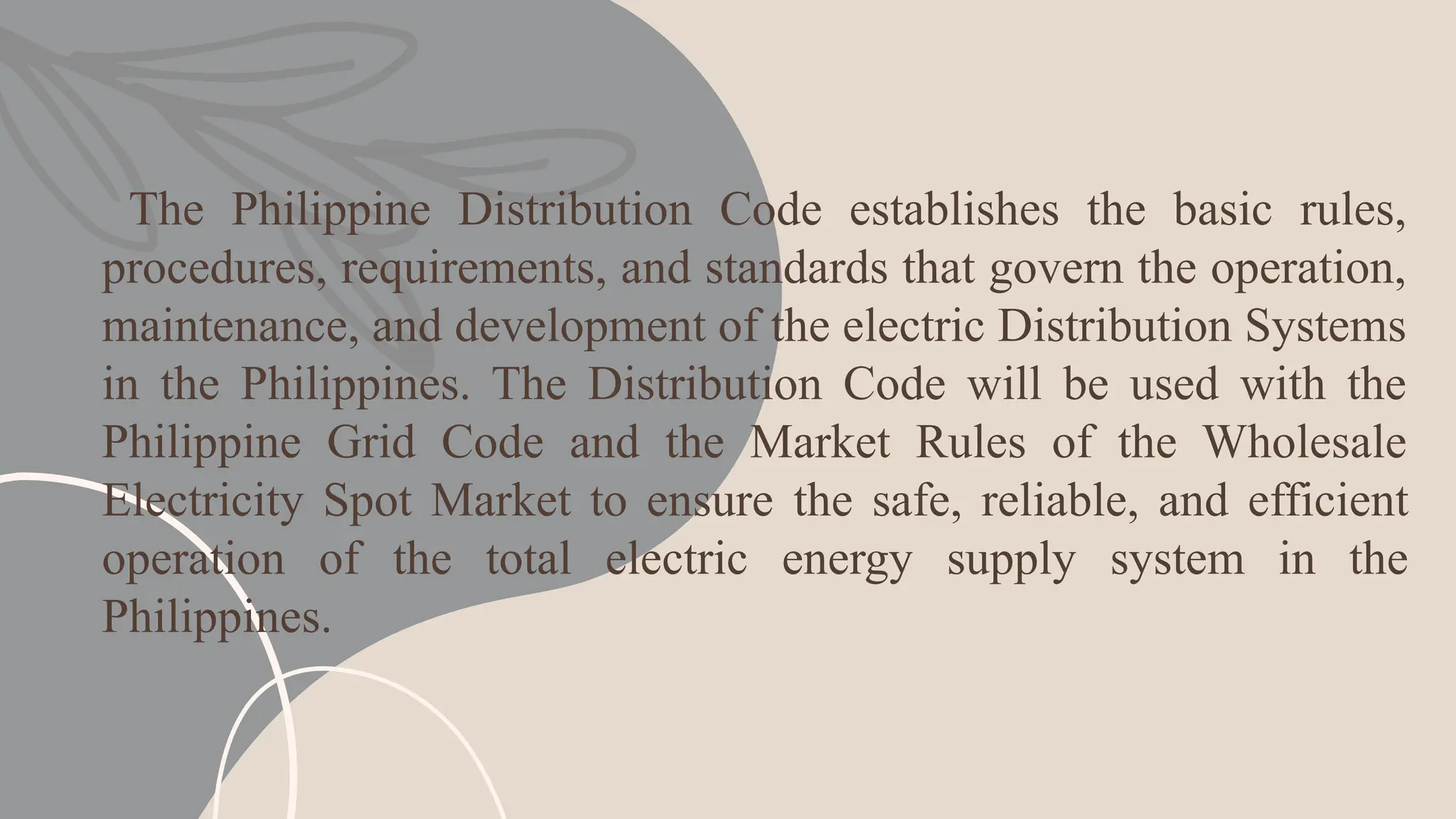 PHILIPPINE-DISTRIBUTION-CODE (1).pptxhsgsgsgsgsgzgsgsgsg | PPTX