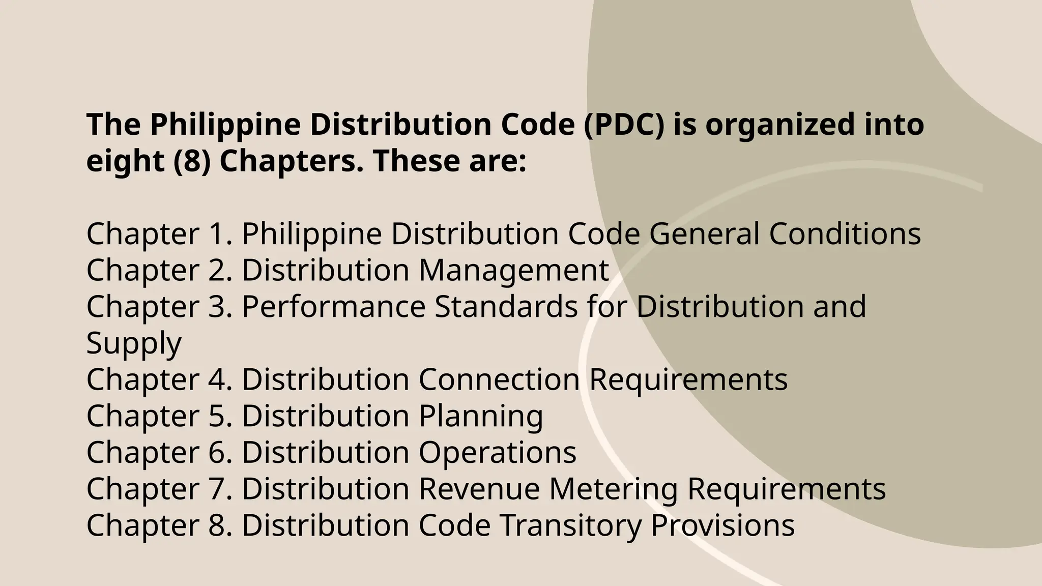 PHILIPPINE-DISTRIBUTION-CODE (1).pptxhsgsgsgsgsgzgsgsgsg | PPTX