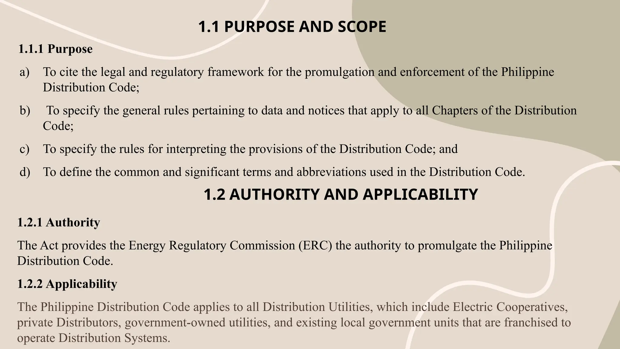 PHILIPPINE-DISTRIBUTION-CODE (1).pptxhsgsgsgsgsgzgsgsgsg | PPTX