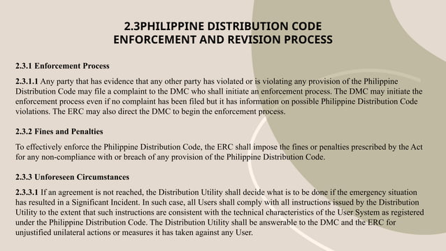 PHILIPPINE-DISTRIBUTION-CODE (1).pptxhsgsgsgsgsgzgsgsgsg | PPTX ...