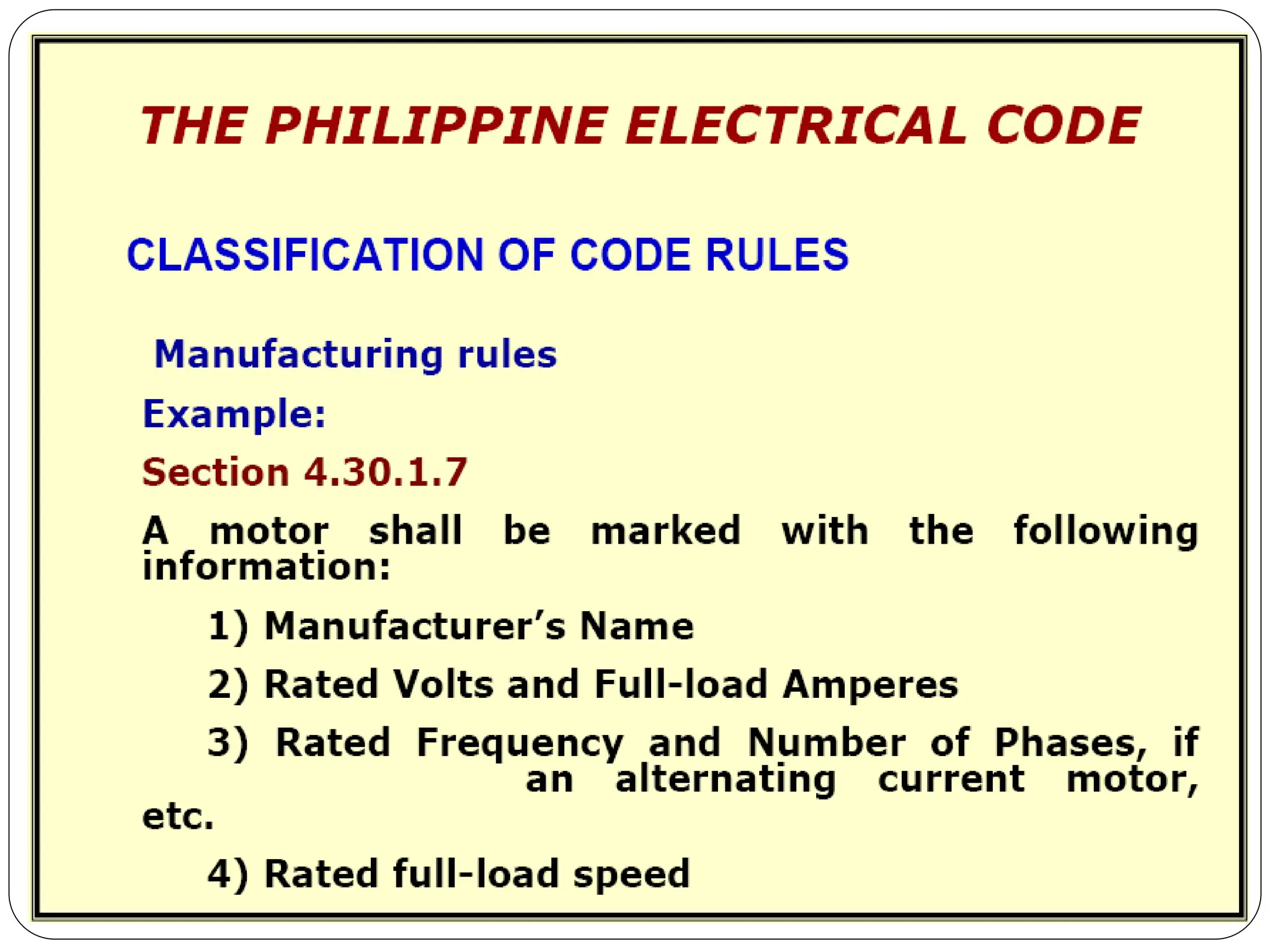 Philippine-Electrical-Code-Chapter one a | PDF