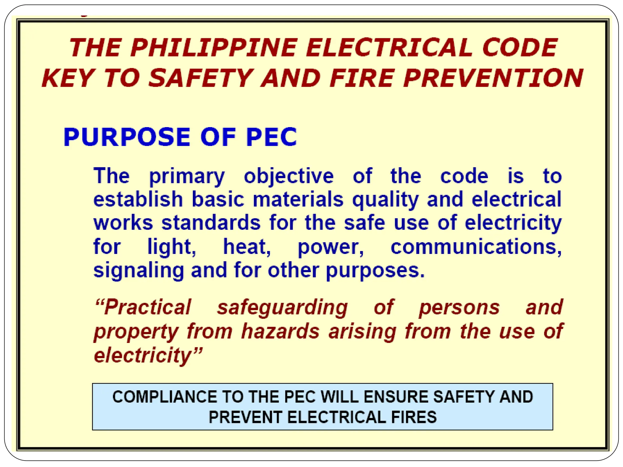 Philippine-Electrical-Code-Chapter one a | PDF