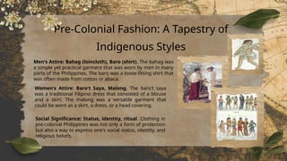 Philippine-Fashion-pat.pptx Philippine pop culture | PPTX