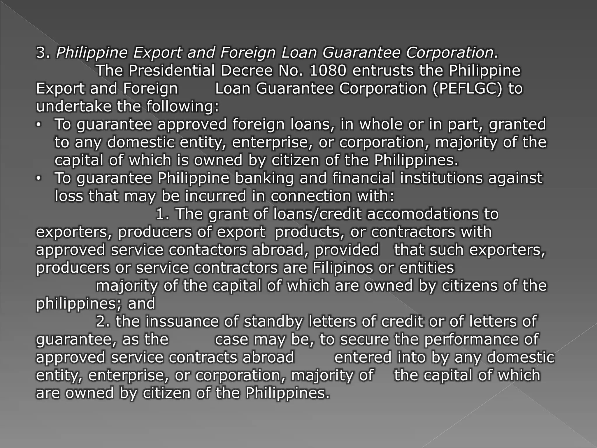 Philippine financial-system....... | PPTX