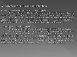 Philippine financial-system....... | PPTX