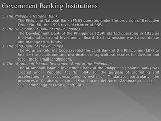 Philippine financial-system....... | PPTX