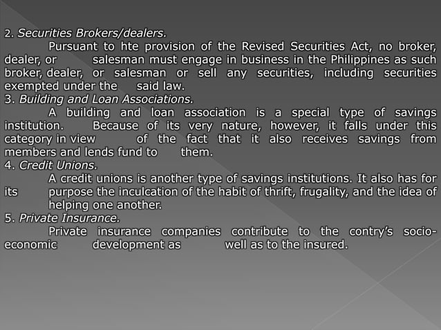 Philippine financial-system....... | PPTX