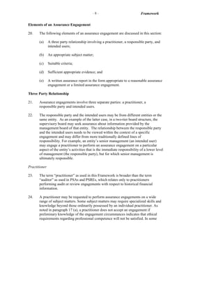 Philippine framework-for-assurance-engagements | PDF