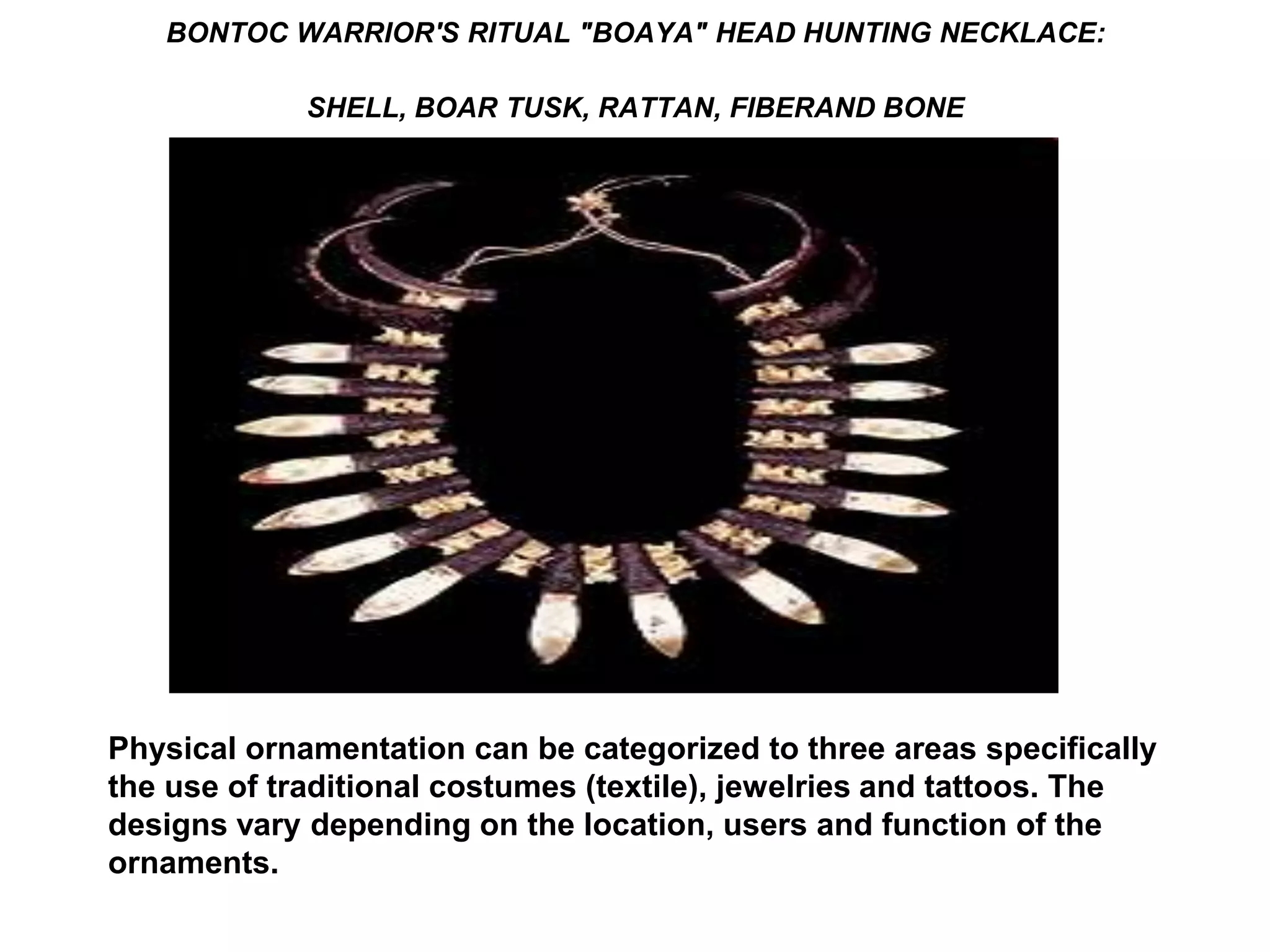 Philippine Indigenous Art | PPTX