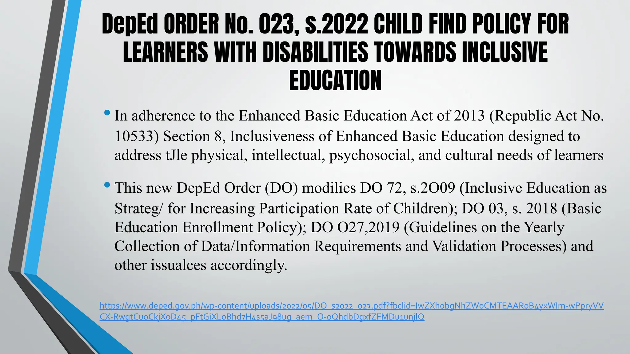 PHILIPPINE-LAWS-FOR-PWDs.pptx (1).pdf inclusive | PDF