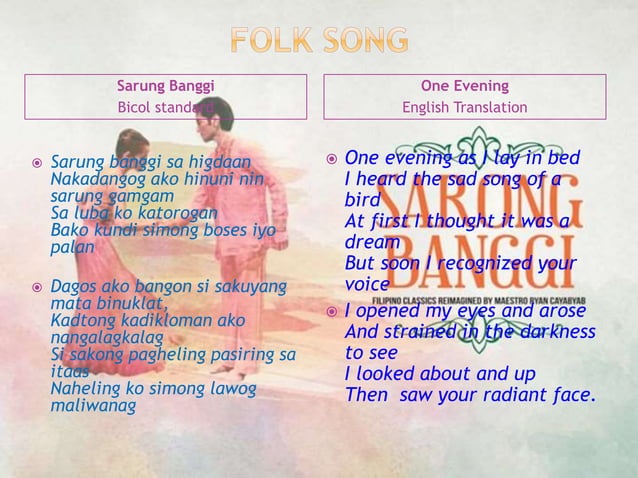 Philippine literature Bicol Region(region v) | PPTX | South America ...